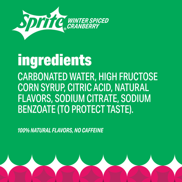 Sprite Limited Edition Winter Spiced Cranberry Soda 6Pk | Hy-Vee Aisles ...