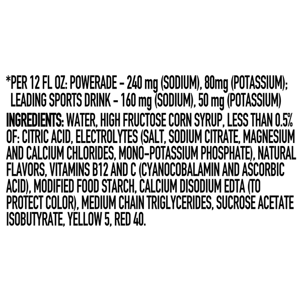 POWERADE Island Burst Electrolyte Sports Drink Bottle, 28 fl oz | Hy ...