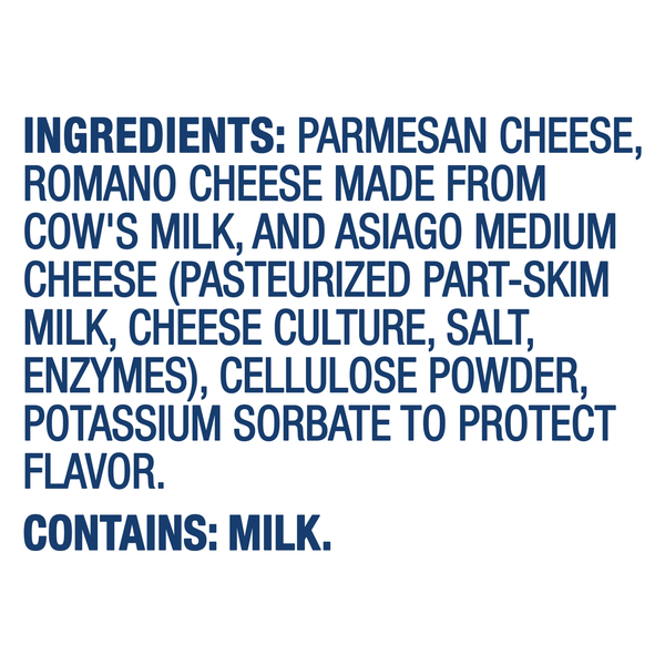 Kraft Grated Cheese Three Cheese Blend, 8 oz Jar | Hy-Vee Aisles Online ...